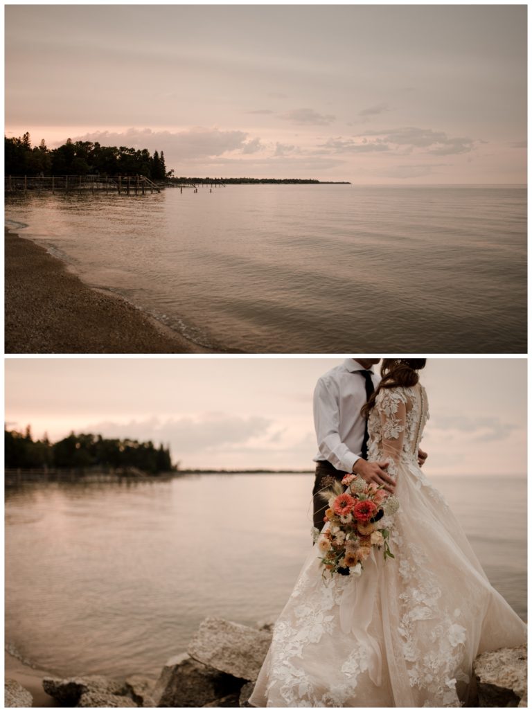Dreamy Matlock Beach Elopement Styled Shoot | Vanessa Renae