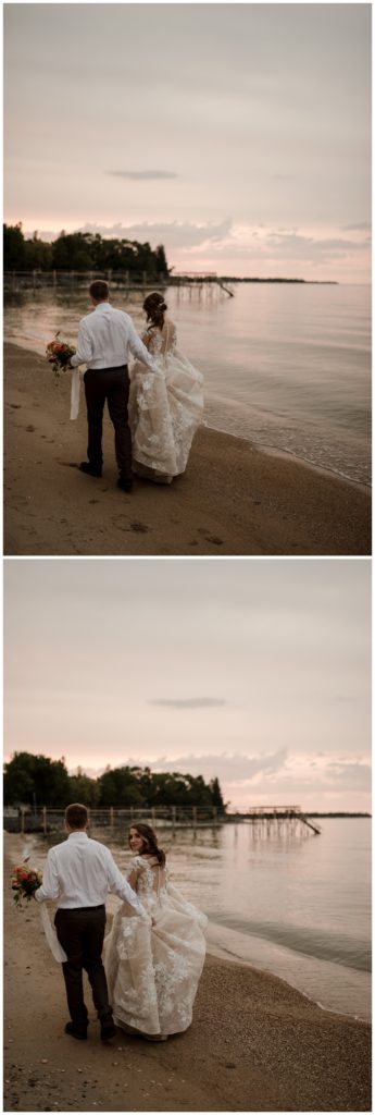Dreamy Matlock Beach Elopement Styled Shoot | Vanessa Renae