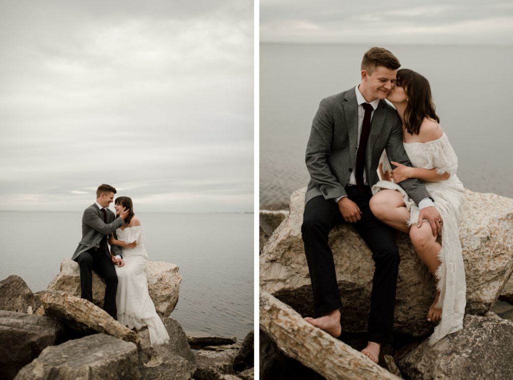 Matlock Beach Adventure Session - Alex & Kyle | Vanessa Renae