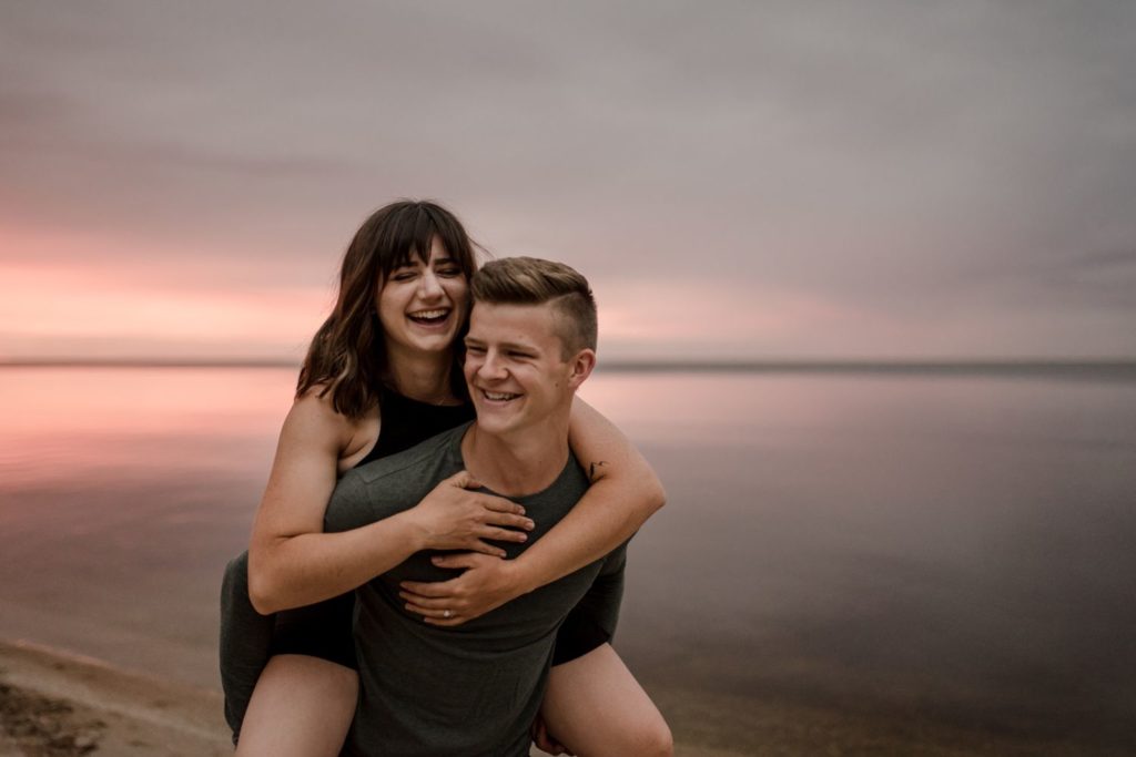 Matlock Beach Adventure Session - Alex & Kyle | Vanessa Renae