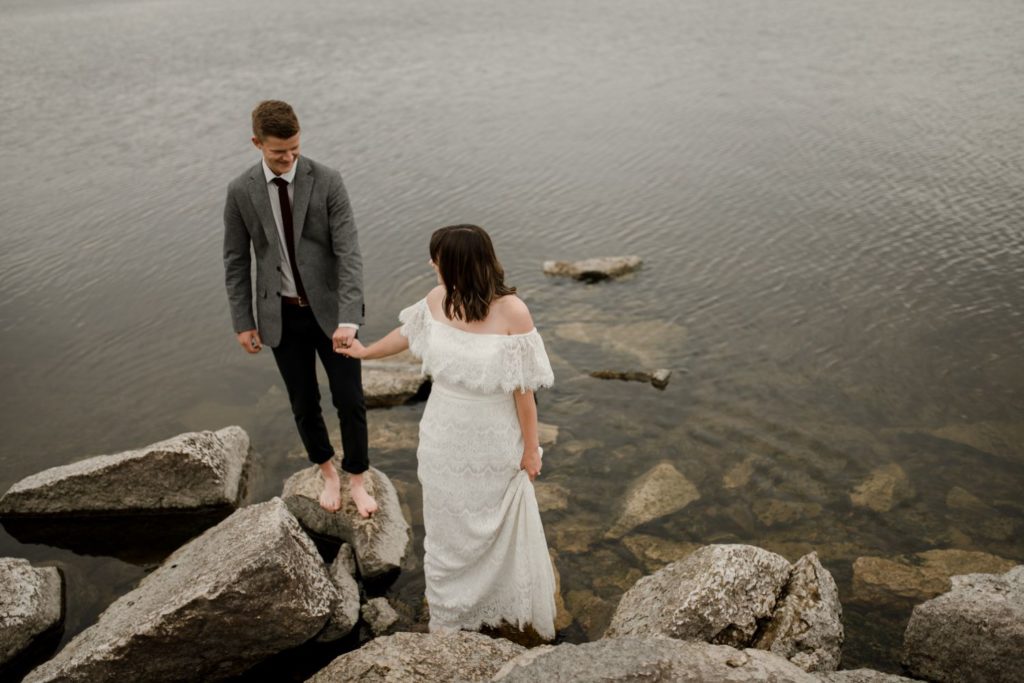 Matlock Beach Adventure Session - Alex & Kyle | Vanessa Renae