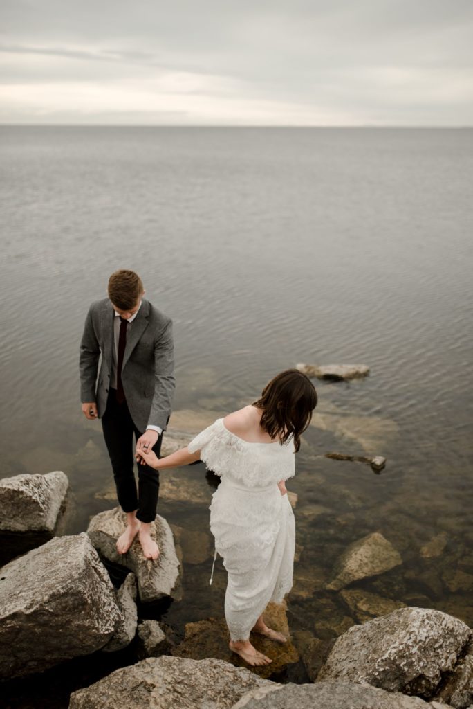 Matlock Beach Adventure Session - Alex & Kyle | Vanessa Renae