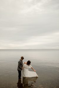 Matlock Beach Adventure Session - Alex & Kyle | Vanessa Renae