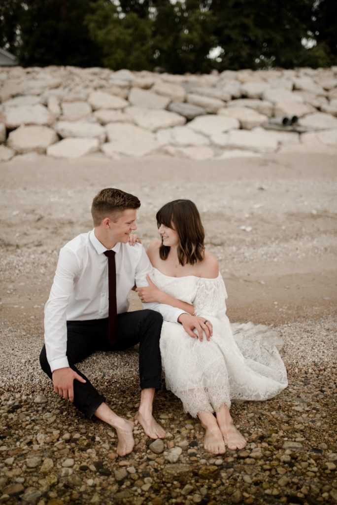 Matlock Beach Adventure Session - Alex & Kyle | Vanessa Renae