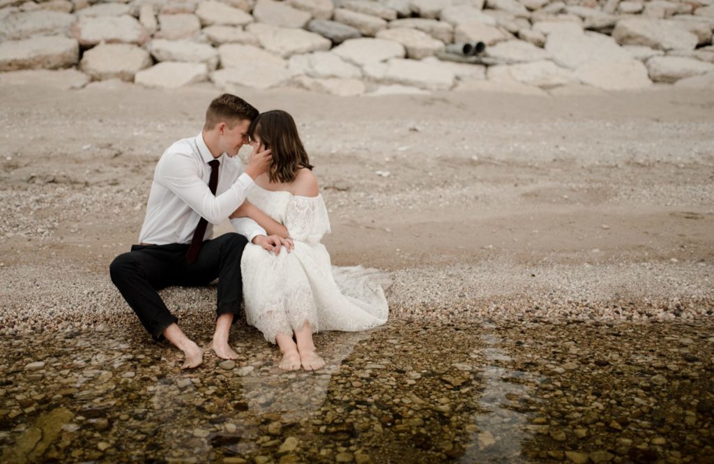 Matlock Beach Adventure Session - Alex & Kyle | Vanessa Renae