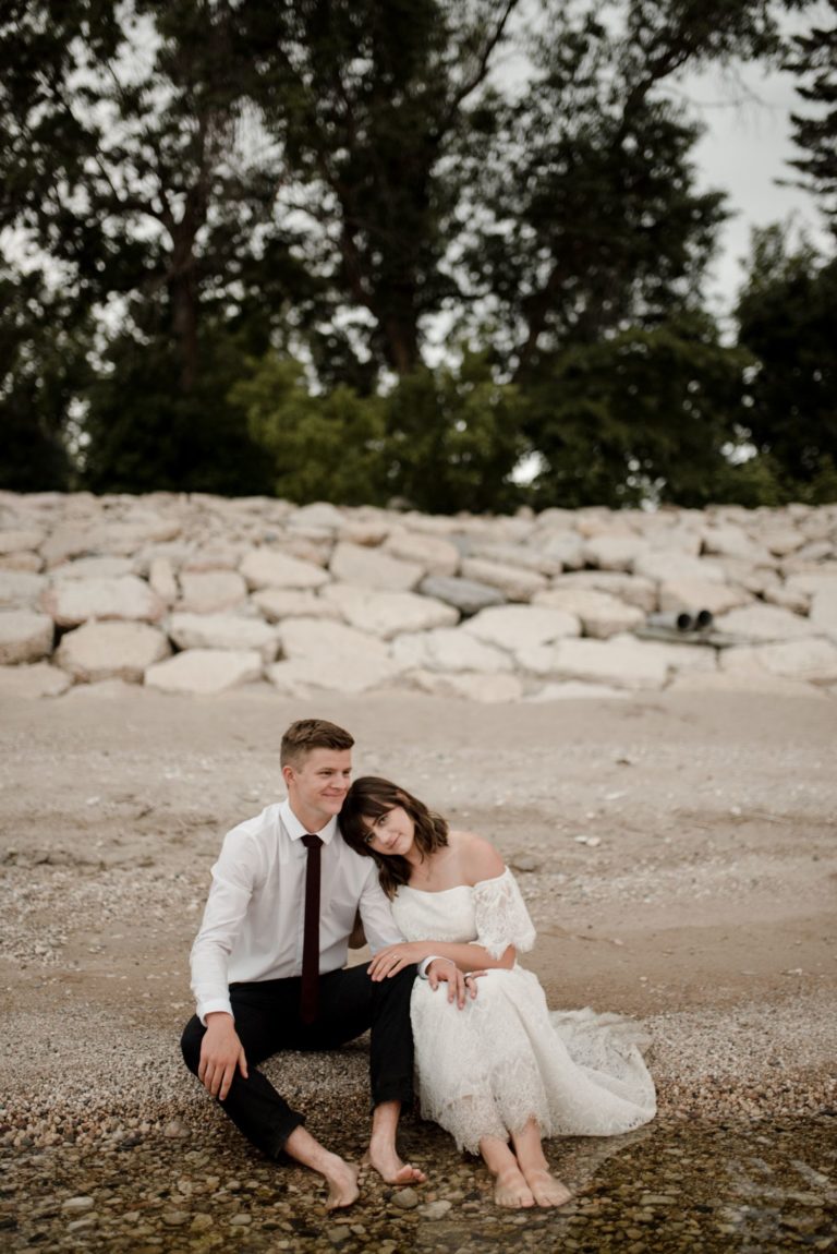 Matlock Beach Adventure Session - Alex & Kyle | Vanessa Renae