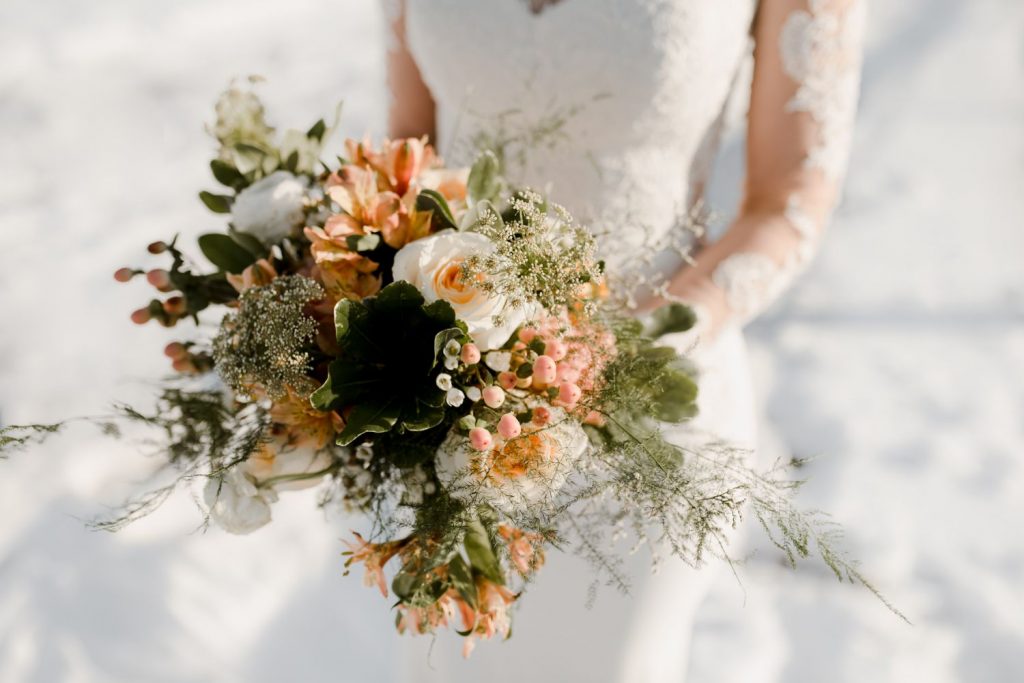 Horse Inspired Canadian Winter Wedding Shoot | Vanessa Renae