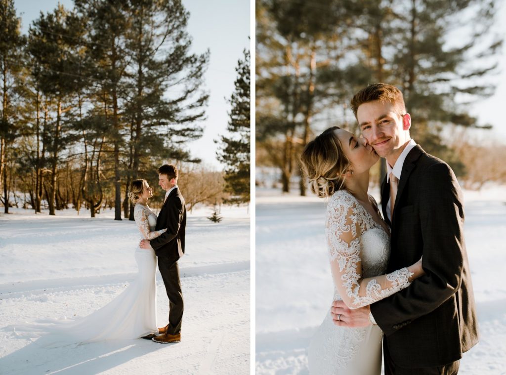 Horse Inspired Canadian Winter Wedding Shoot | Vanessa Renae