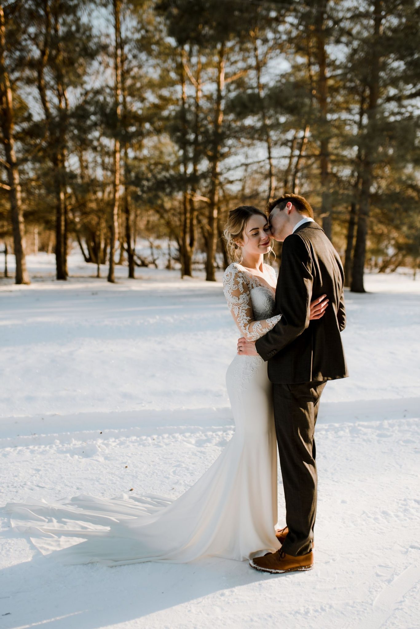 Horse Inspired Canadian Winter Wedding Shoot | Vanessa Renae