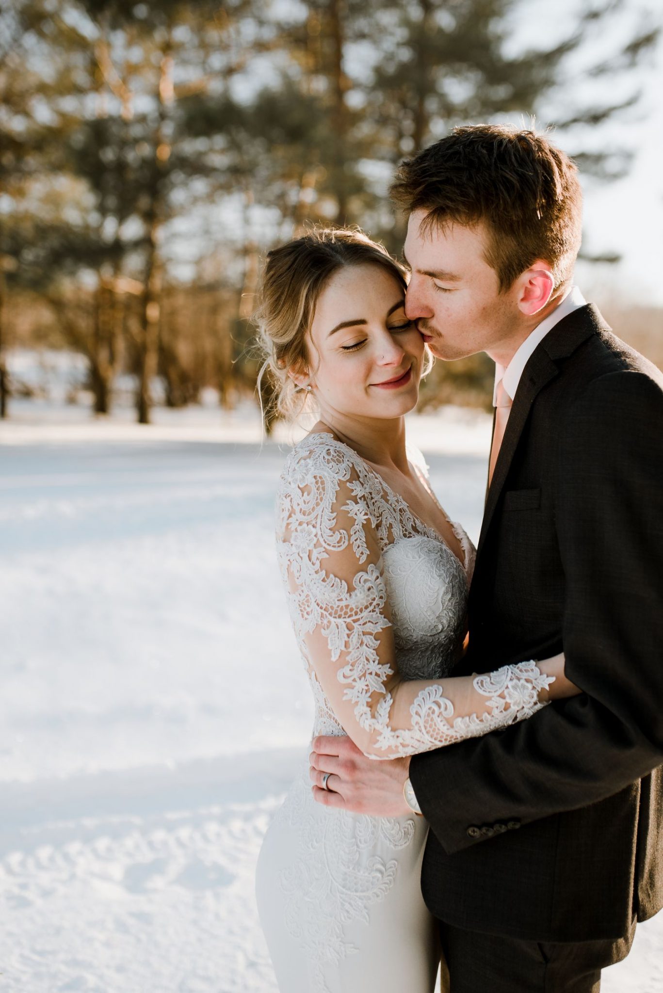 Horse Inspired Canadian Winter Wedding Shoot | Vanessa Renae