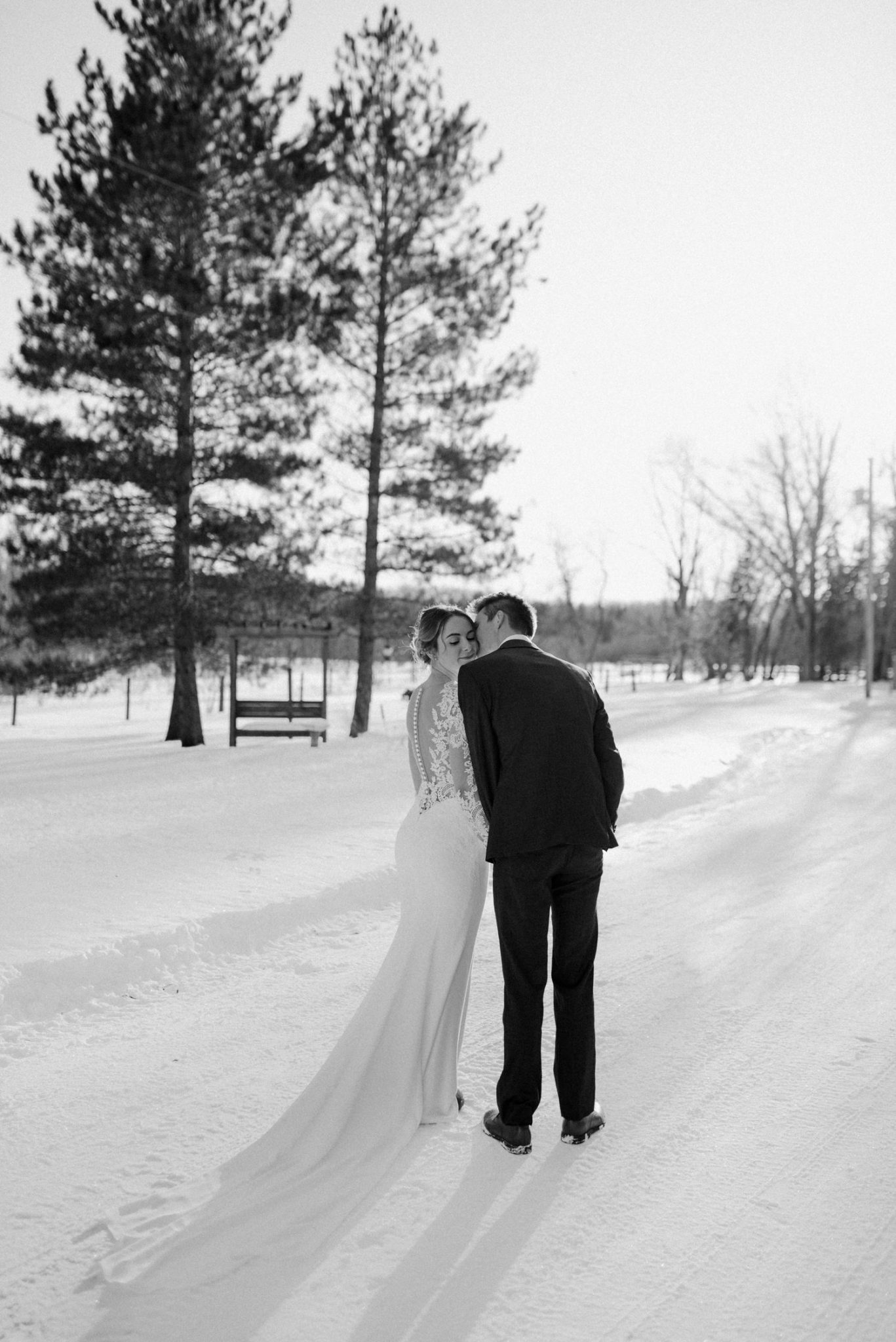 Horse Inspired Canadian Winter Wedding Shoot | Vanessa Renae